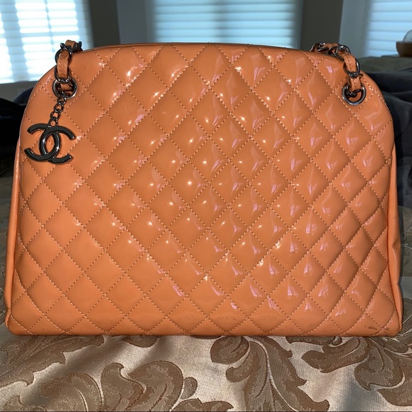 CHANEL | Bags | Chanel Melon Quilted Leather Bowler Bag | Poshmark
